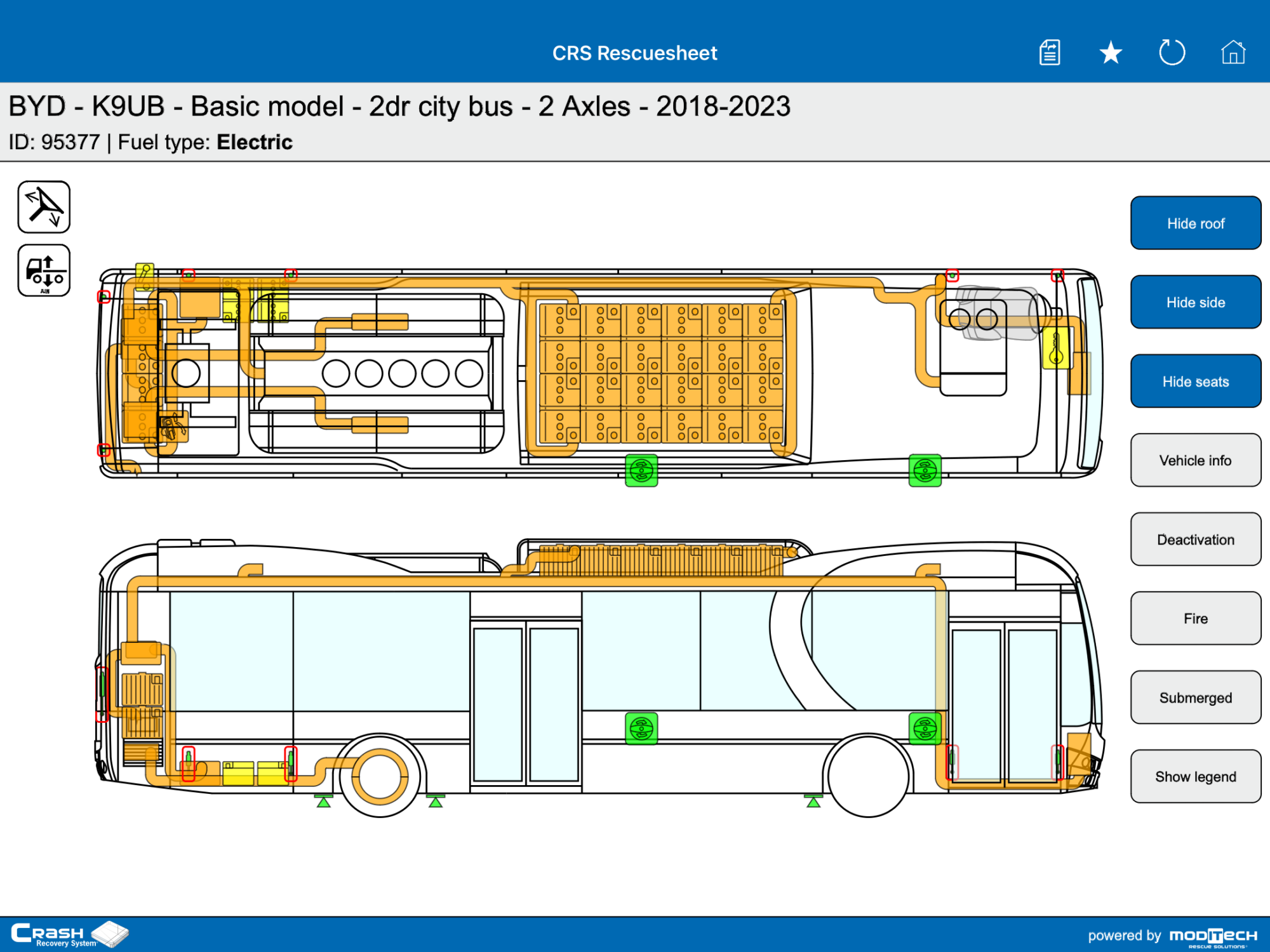 CRS Case study: electric bus crashes into house - Moditech