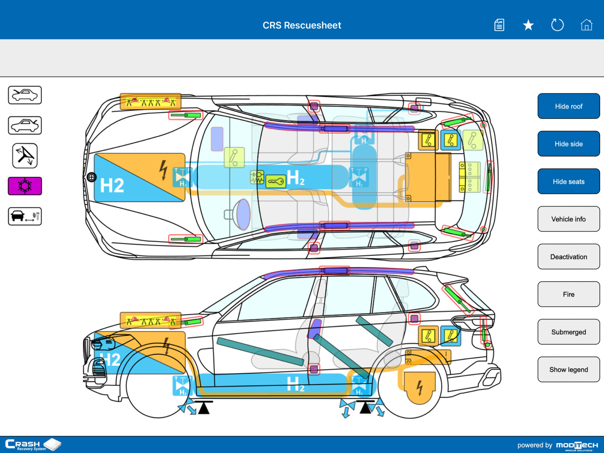BMW iX5 Hydrogen is already in the CRS - Moditech